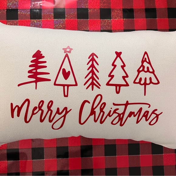 Holiday | Merry Christmas Slip Cover New With Tags 12x2 | Poshmark